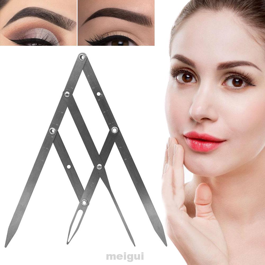 Stainless Steel Calipers Stencil Microblading Measure Makeup Tool ...