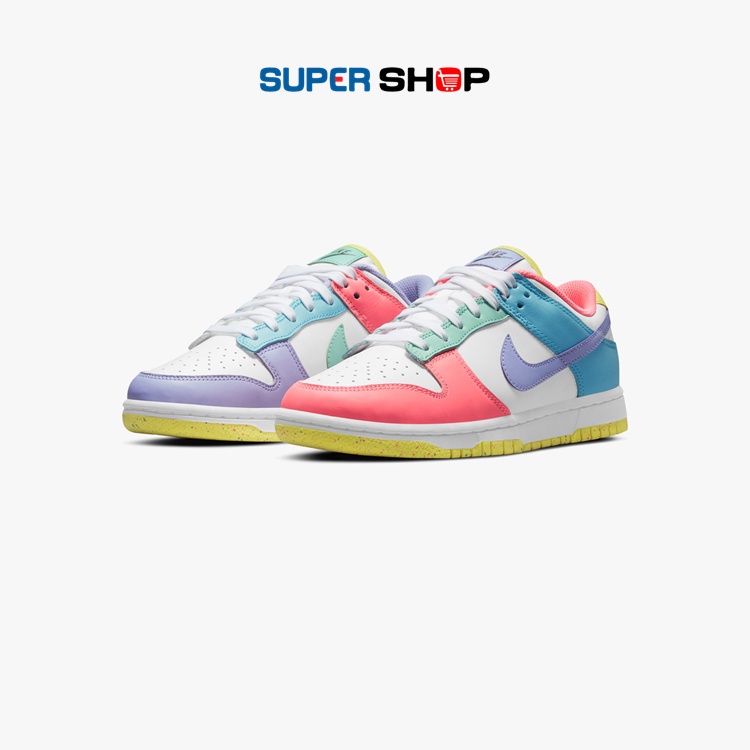 ☃Nike Dunk Low Easter Egg Candy Mandarin Duck รองเท้าสเก็ตบอร์ดส้นเตี้ย ...