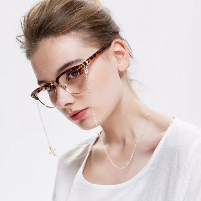 ใหม่! สายคล้องแว่นดอกไม้ Flowers Eyeglass chain | Shopee Thailand