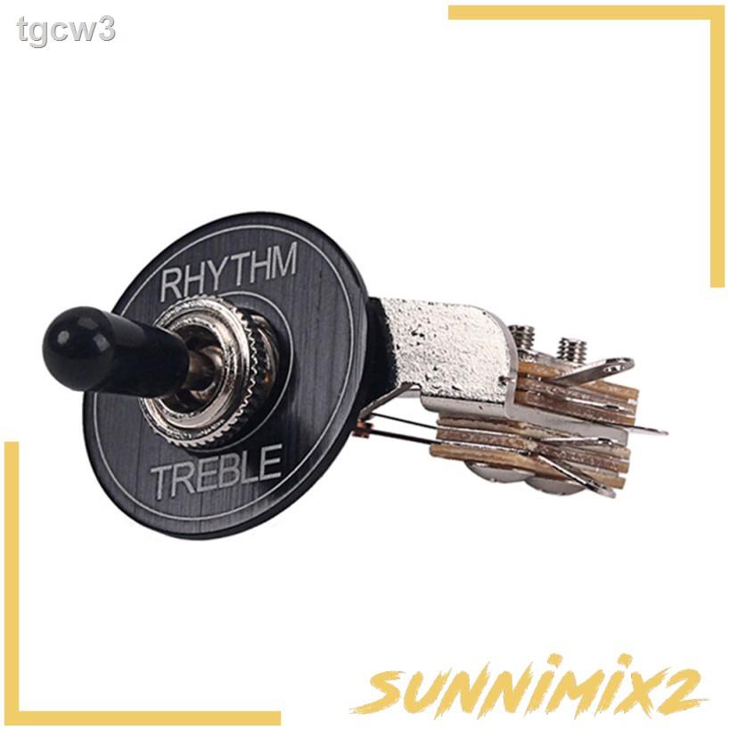 ☌3 Way Toggle Switch for Gibson Les Paul LP Electric Guitar DIY Black ...