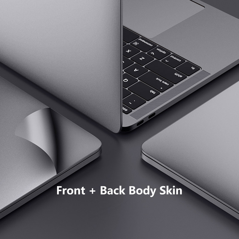 Macbook Air M1 Pro 13 2020 A2289 A2338 A2337 Body Skin Sticker Silver ...