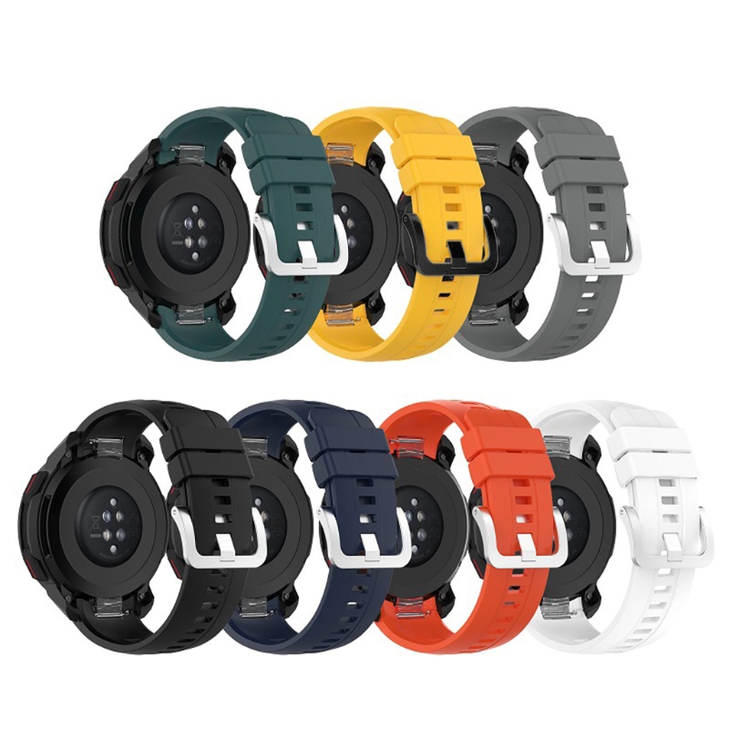 RR Silicone Smart Watch Band Sport Wrist Strap Bracelet Replacement for ...