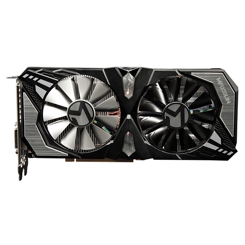 การ์ดเกมวีดีโอ maxsun 2060 1920units 6 gb gdr 6 192 bit 1000 mhz 8pin ...