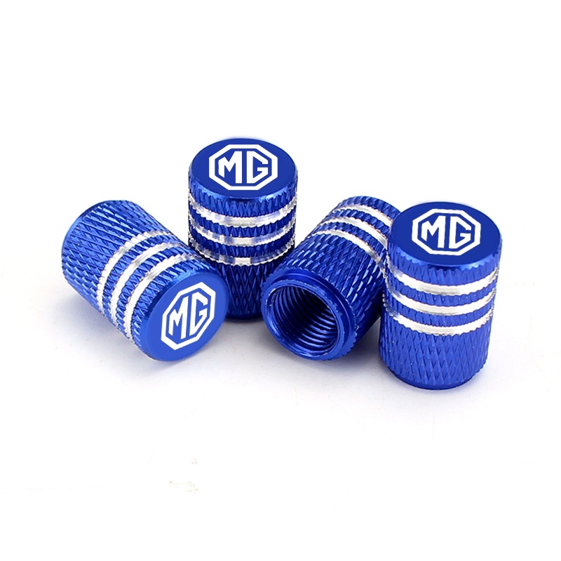 Car Tyre Valve Cas Styling for MG Logo MG3 MG5 MG6 MG7 TF ZR ZS ES HS ...