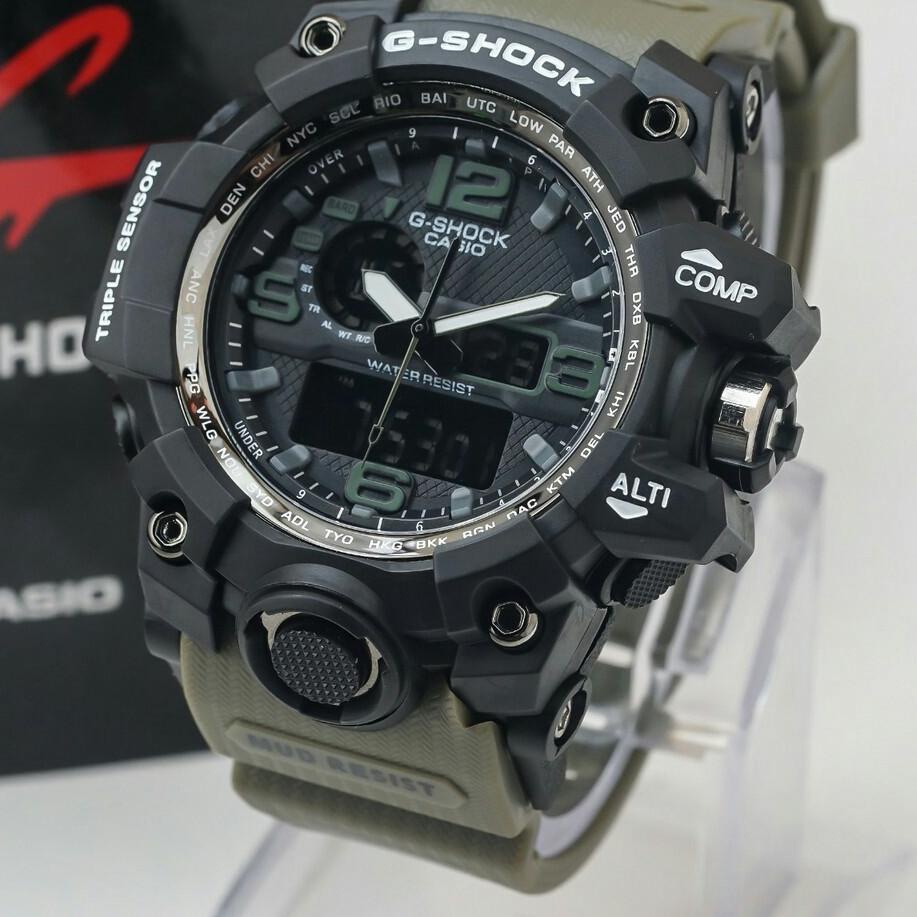 รหัส-655|G-shock CASIO GWG 1000 SPORTY นาฬิกาข้อมือ สีดํา สีฟ้า สีดํา ...