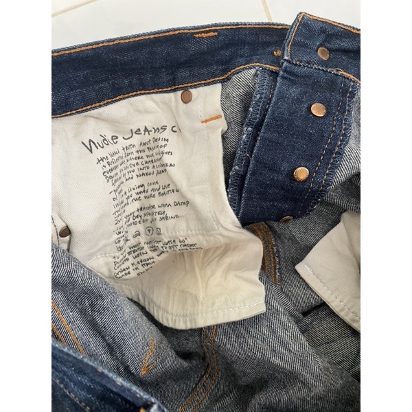กาวเกงยีนส์ Nudie Hank Rey Recycle Dry แท้ สวยๆ สภาพดี - onizukapai ...