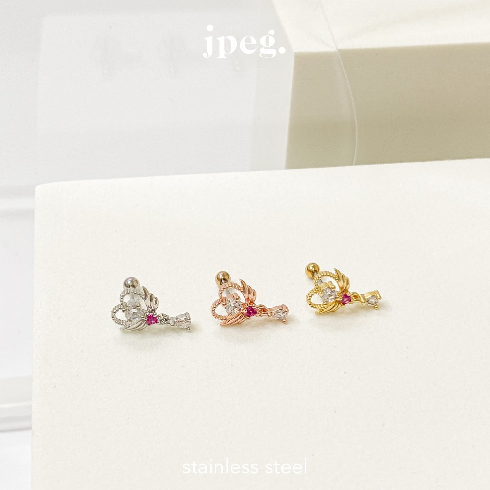 (stainless) magic wand piercing - jpegshop - ThaiPick