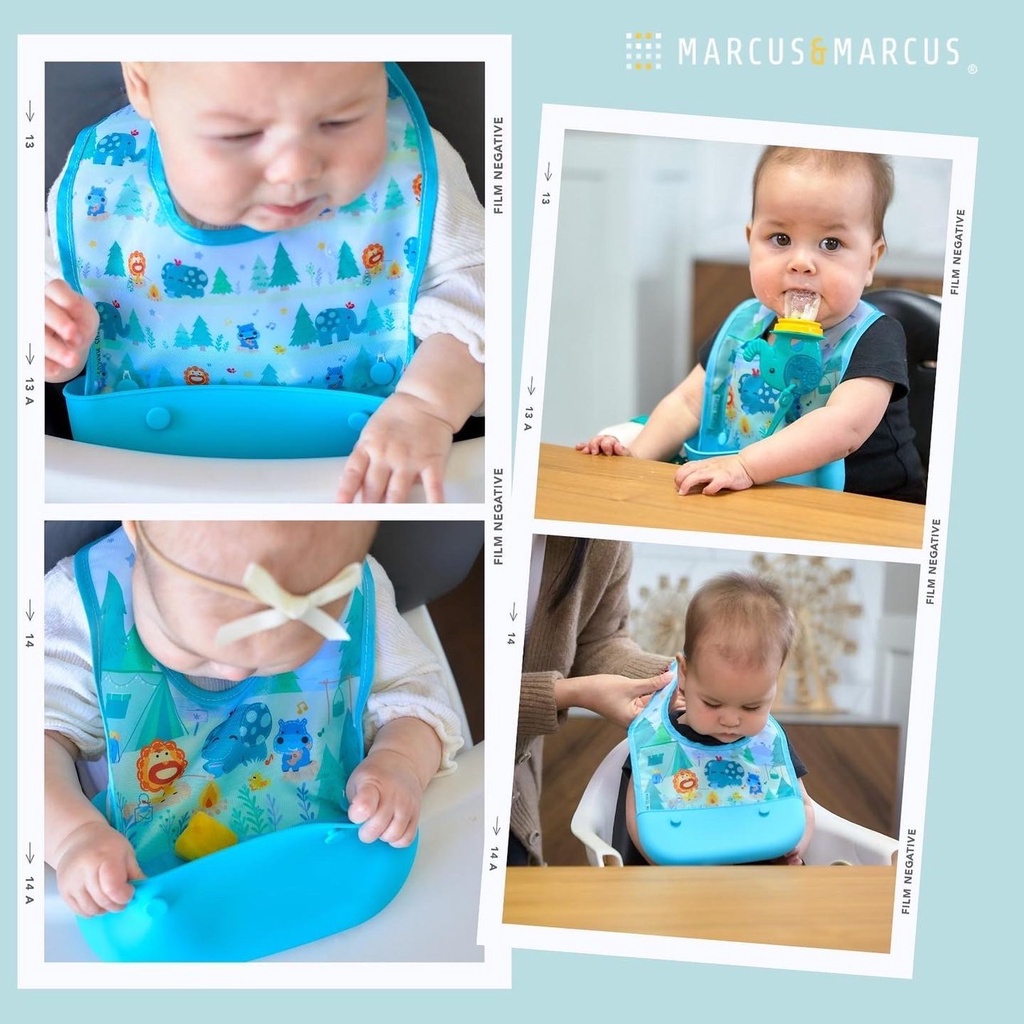 Marcus Marcus 3-in-1 Fold Up Bibs ผ้ากันเปื้อน - marcusandmarcus ...