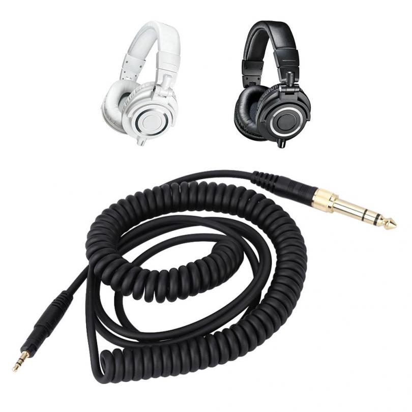 160CM ATH-M50x/M40x/M70x Extended Cord Cable Headphone Line for Audio ...