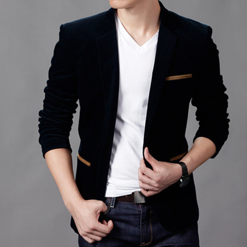 Men's Suit Jacket Korean Style Suit Casual Small Suit Business Suit ...