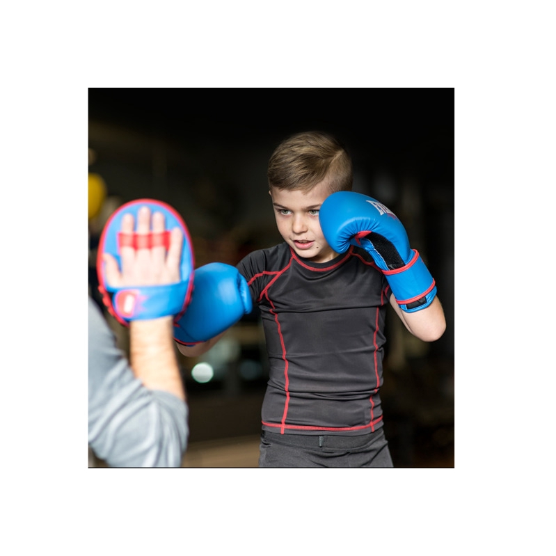 กระสอบทรายEverlast ถุงมือมวยเด็กชายหมวกกันน็อก Shou BA ชุด Sanda การฝึก ...