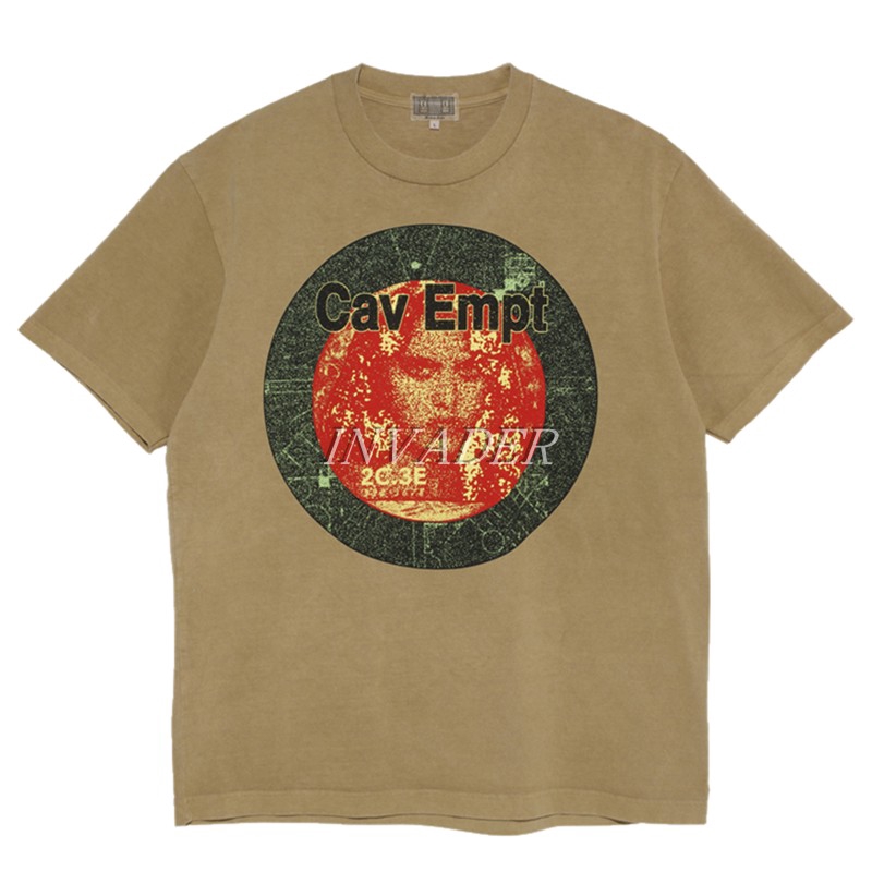 C.E Cavempt 18aw 2C.3E Overdye Tee ล้างภาพบุคคลเสื้อยืดแขนสั้นบาติกชาย ...