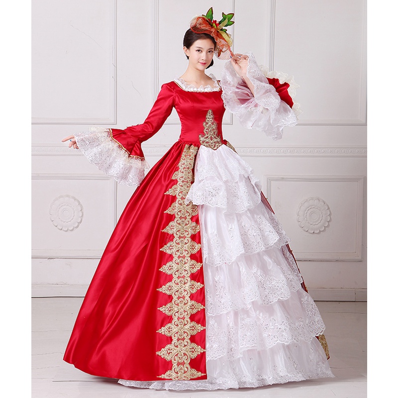 Plus Size 5XL 15th Century Mediaeval Victoria CourtDress Customize ...