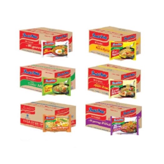 Indomie Instan Noodles Carton Box (Original from Indonesia) | Shopee ...