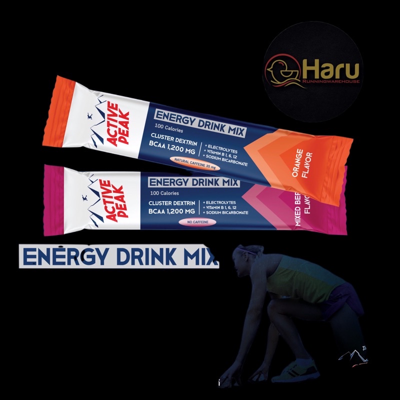 ซื้อ 10 แถม 1 Active Peak Energy Drink Mix ผงผสมน้ำดื่มให้พลังงาน 100 แคลอรี่ - haru ...