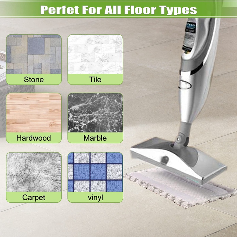 ผ้าม็อบไอน้ํา ทําความสะอาดได้ สําหรับ Shark S3101 S3202 4 แพ็ค ...