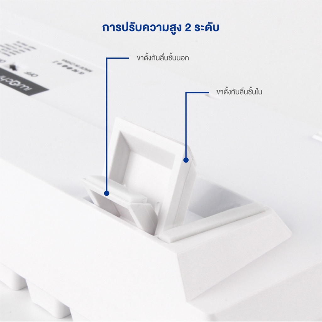 IWACHI คีย์บอร์ด ไร้สาย IK-68 RGB19โหมด Mechanical Keyboard Blue-switch ...