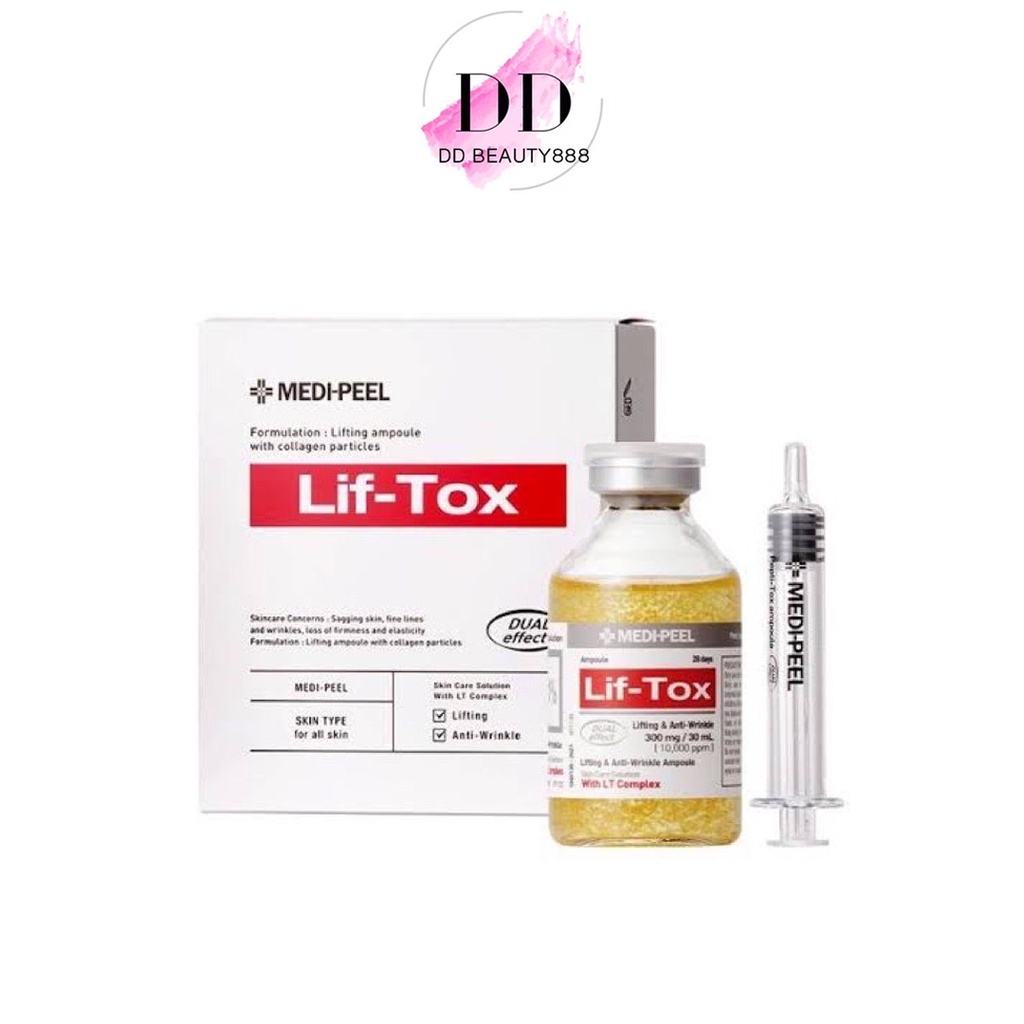 Medi peel Lif Tox Lifting Anti-Wrinkle Ampoule Set (2 Items ...