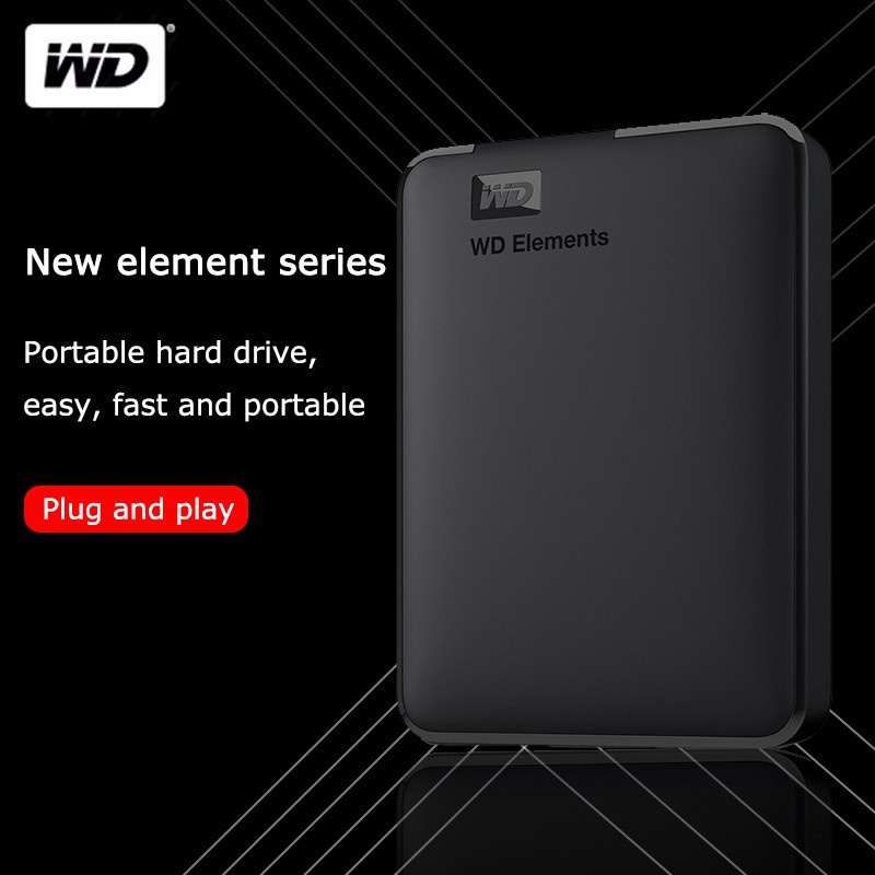 WD Element 2TB USB 3.0 HDD HD Harddisk Harddrive Hardisk Hard disk ...