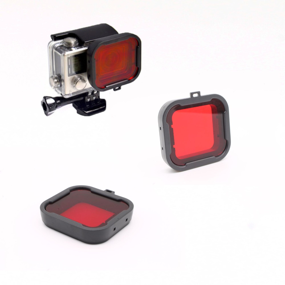 Gopro Accessories Dive Filter Redorangeyellowgreypurple Underwater ...