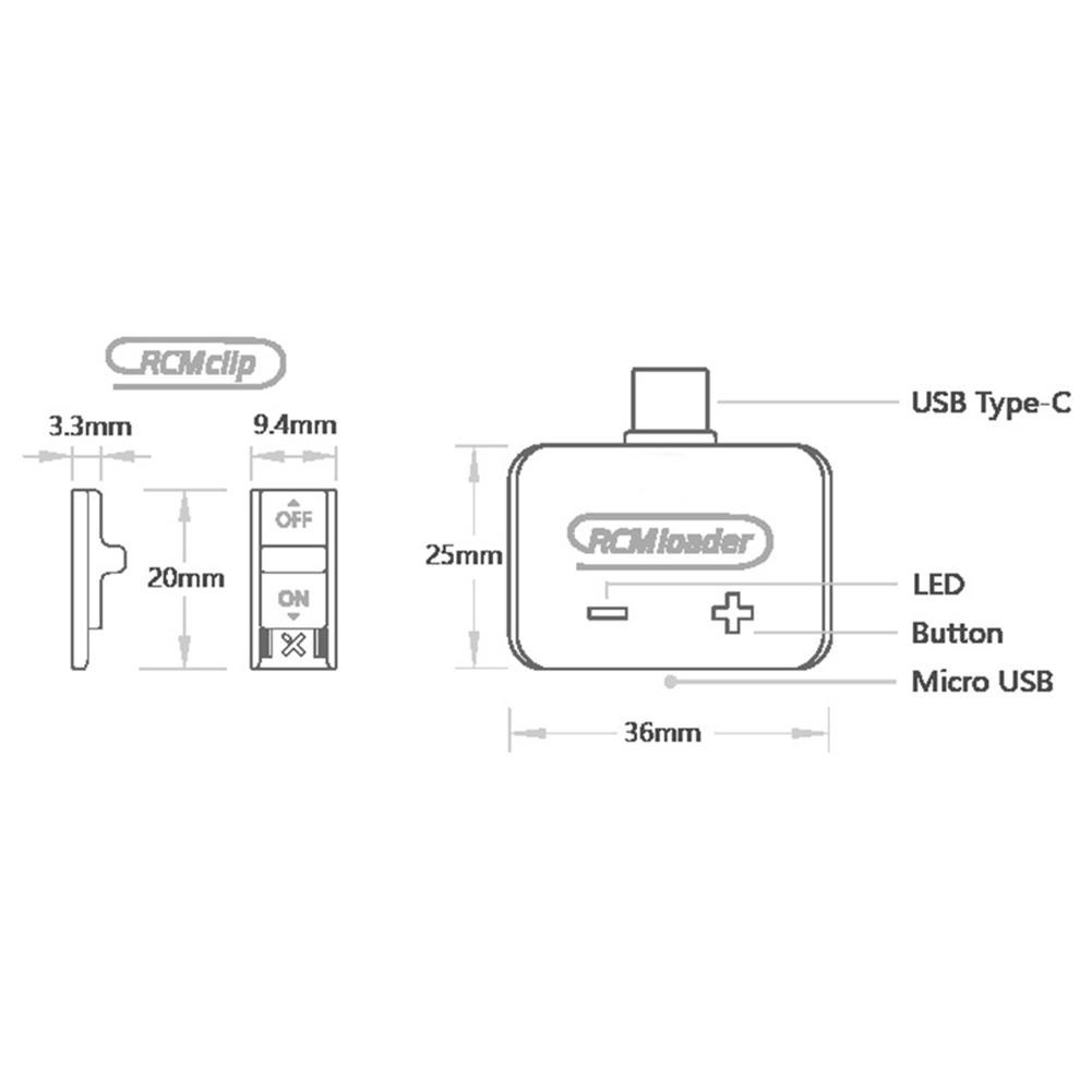 โหลดเดอร์ดองเกิ้ล สำหรับ NS Switch - RCM Payload Dongle Atmosphere ...