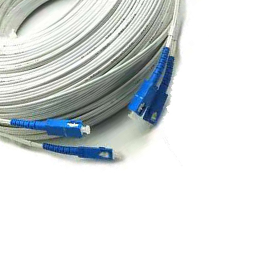Outdoor Drop Cable SCUPC- SCUPC SM Duplex FTTH SC UPC Drop Patch Cable ...