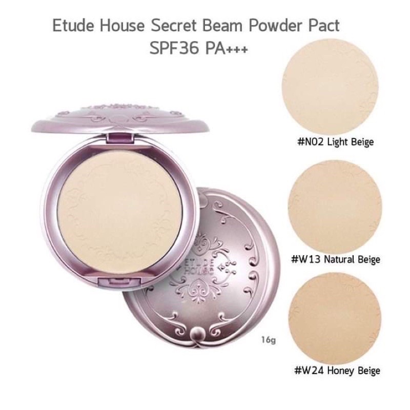 ของแท้พร้อมส่ง Etude Secret Beam Powder Pact SPF36 PA - korea_cutie ...