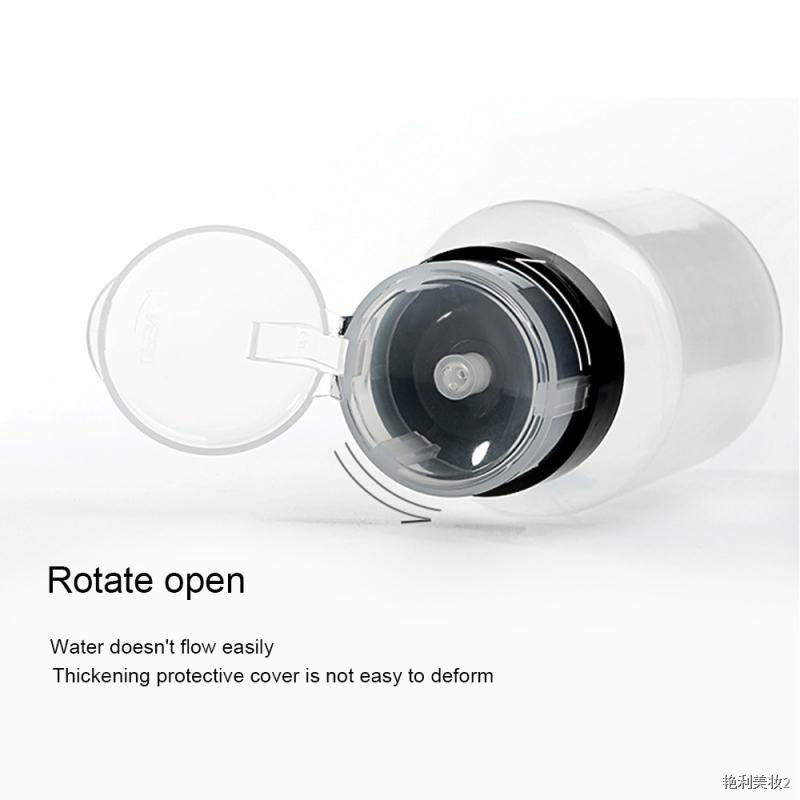 ☜200ML Empty Nail Polish Bottle Cosmetic Containers Water Liquid ...