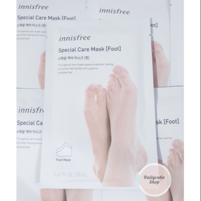 พร้อมส่ง Innisfree special care mask foot / hand | Shopee Thailand