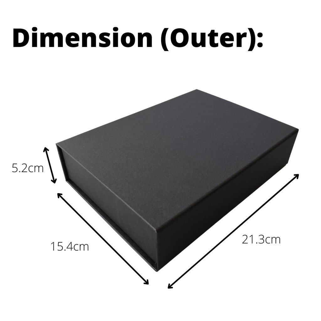READY STOCK in Malaysia! Premium Grade Hardboard Gift Box Magnetic Flip ...