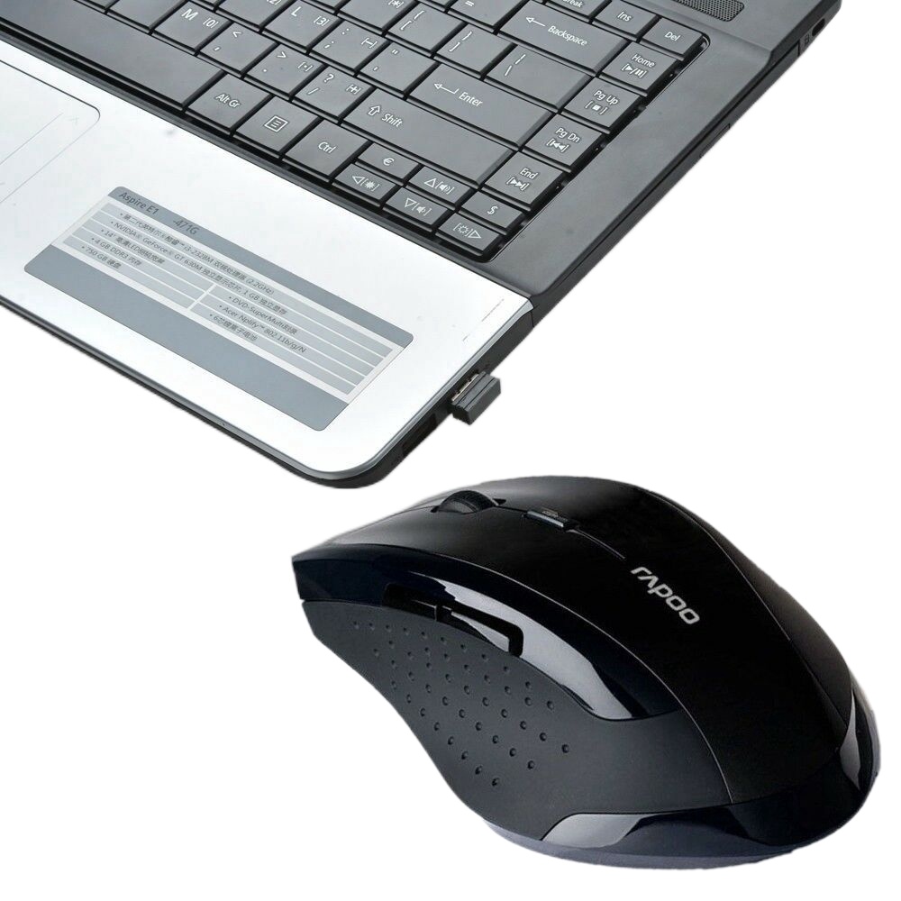 CHUYI Ergonomic Vertical Wireless Mouse Computer Colorful LED Gaming ...