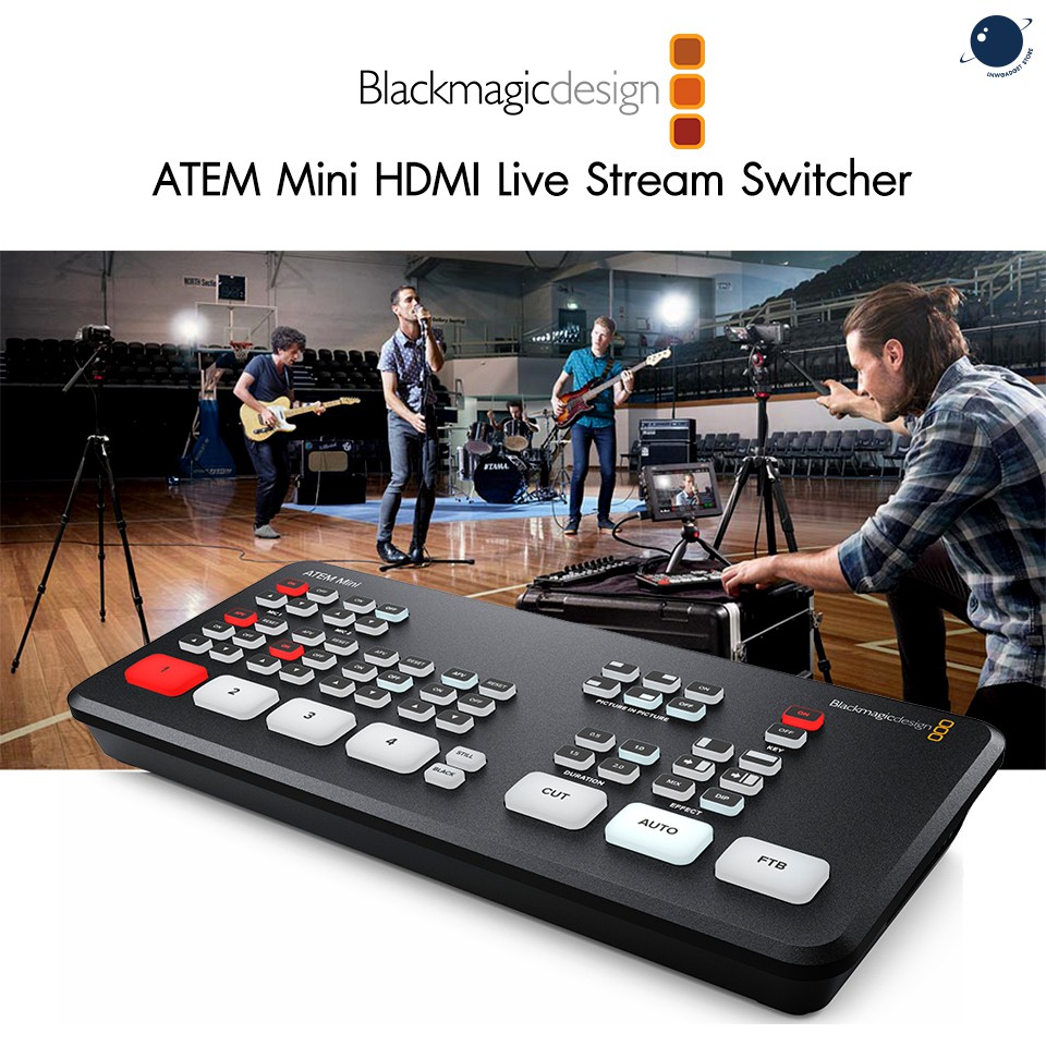 Blackmagic Design ATEM MINI PRO 4 HDMI Live Production switcher พร้อม ...