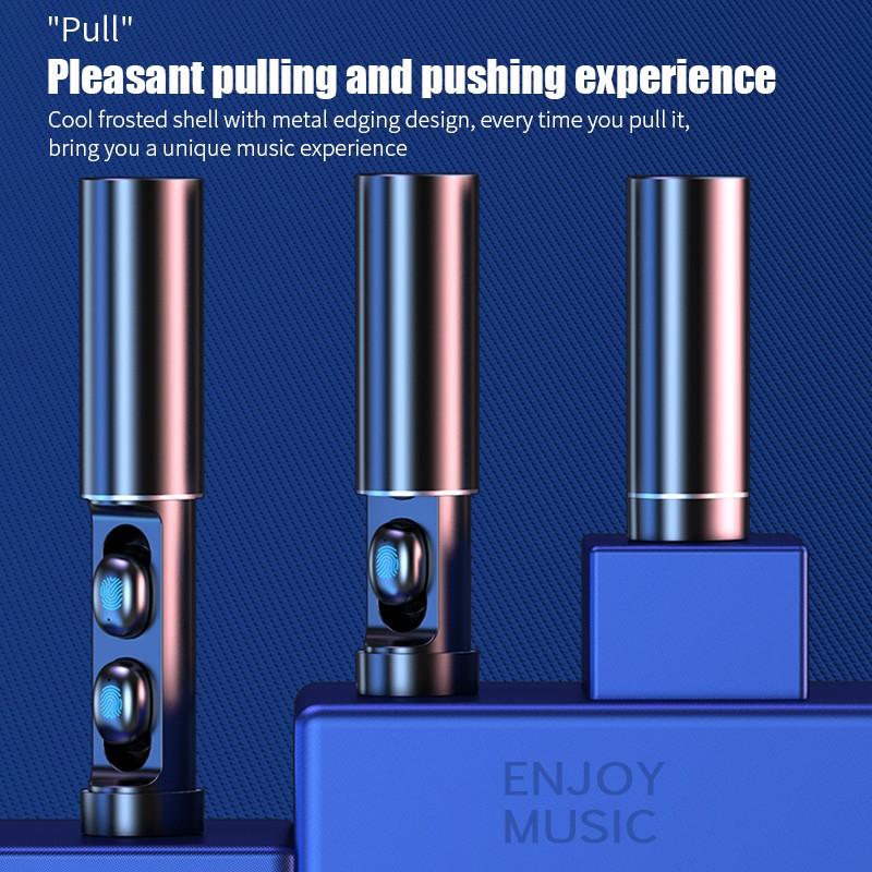 ღღVitog Bluetooth headset Pull-out Wireless Earphone TWS True Stereo ...