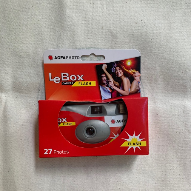 Agfa lebox flash disposable camera | Shopee Thailand
