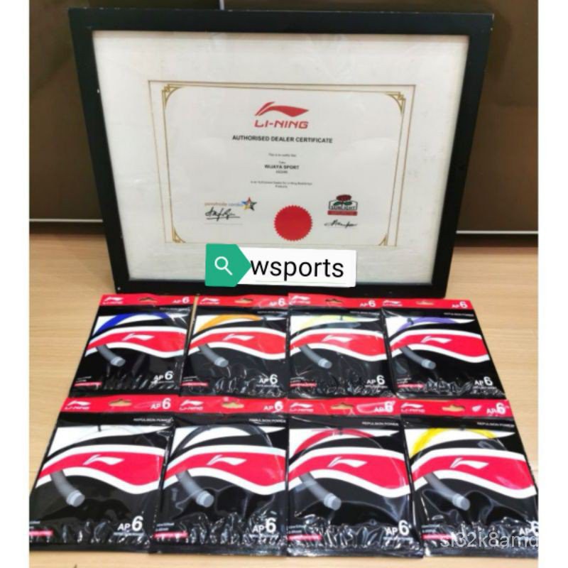FQl7 String Badminton Lining Ap6 Ap 6 Original - sl32k8amd1 - ThaiPick