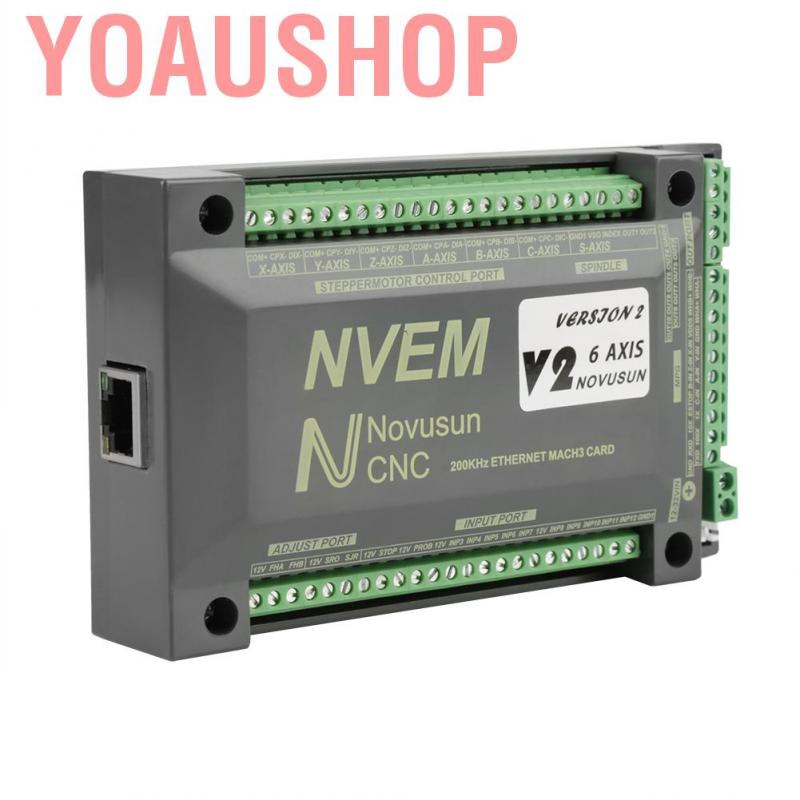 Yoaushop บอร์ดอินเตอร์เฟซ Nvem Cnc Controller 6 Axis Mach3 1 ชิ้น ...