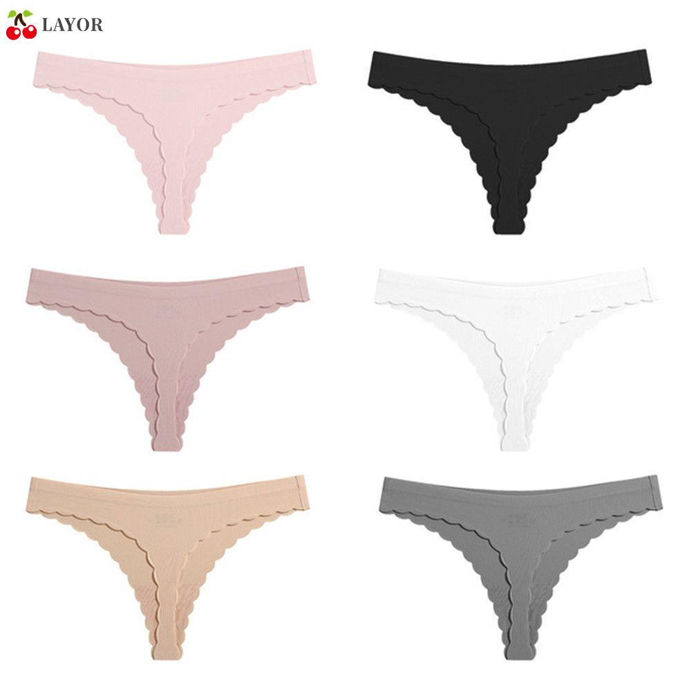 LAYOR???? Ultra-thin Traceless Lingerie G-string Lady Panties Women's ...