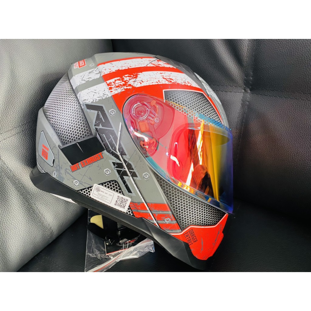 หมวกกันน็อคเต็มใบ REAL HARIER ROBOT - mistinehelmets - ThaiPick