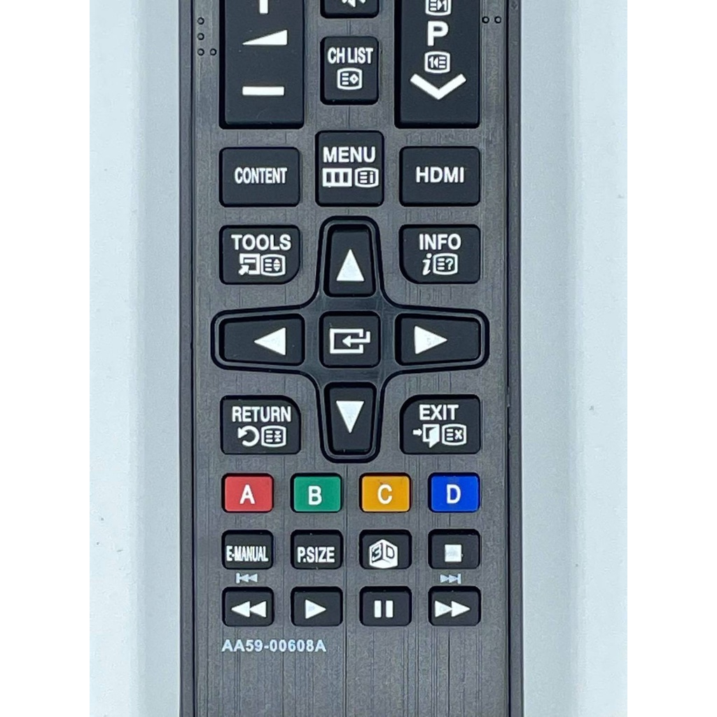 รีโมทใช้กับทีวี Samsung รุ่น AA59-00608A ( ContentMenuHDMIToolsInfo ...