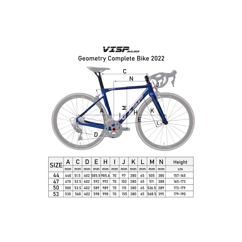 จักรยานเสือหมอบรุ่น Bamba จากแบรนด์ VISP BUILDER - mr.vbikeshop - ThaiPick