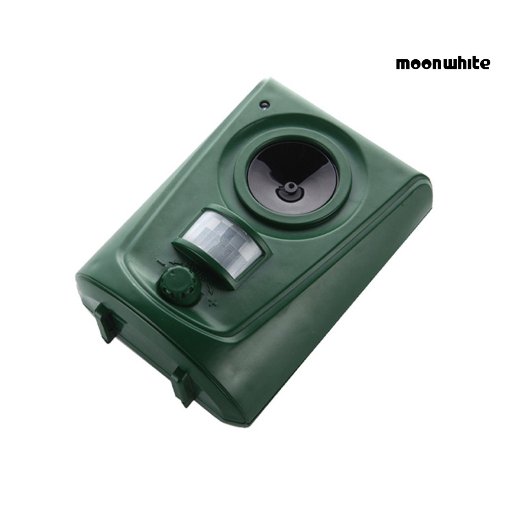 PYYOutdoor Garden Solar Ultrasonic Animal Bird Dog Repeller PIR Sensor ...