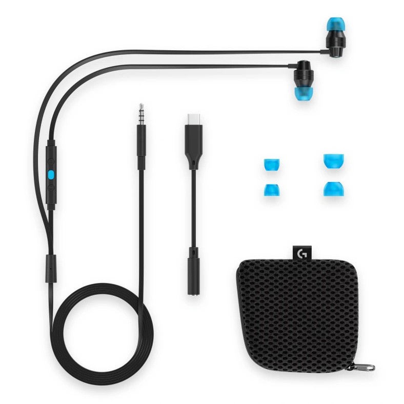 หูฟัง inear HEADSET LOGITECH G333 BUFFY IN EAR - cyber_city - ThaiPick