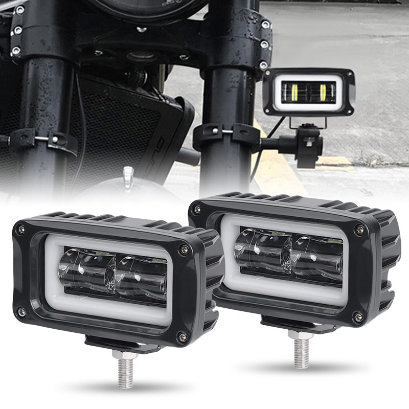 COD4 Inch Led Work Light 8D Lens Square Working Driving Lights For Car ...