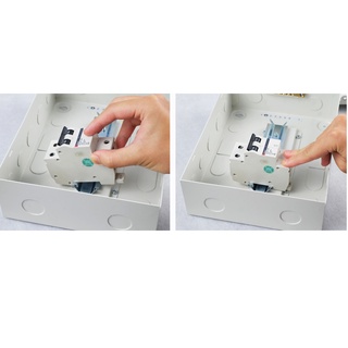 Mitsubishi BH-D6 2P 20A Miniature Circuit Breaker MCB ลูกย่อยเบรกเกอร์ ...
