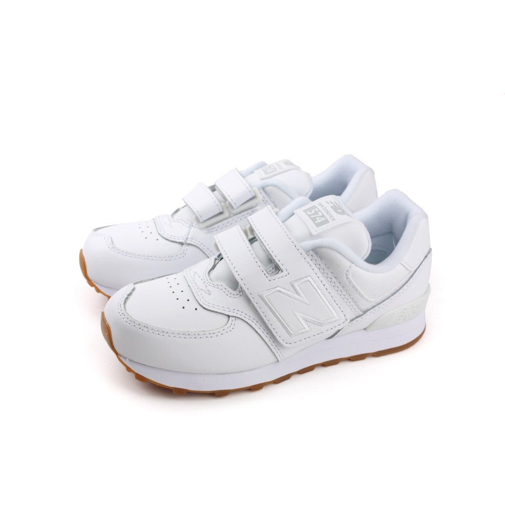 NEW BALANCE ใหม่ BALANCE 574 NB Velcro Felt KV574G8Y รองเท้าหนัง พื้น ...