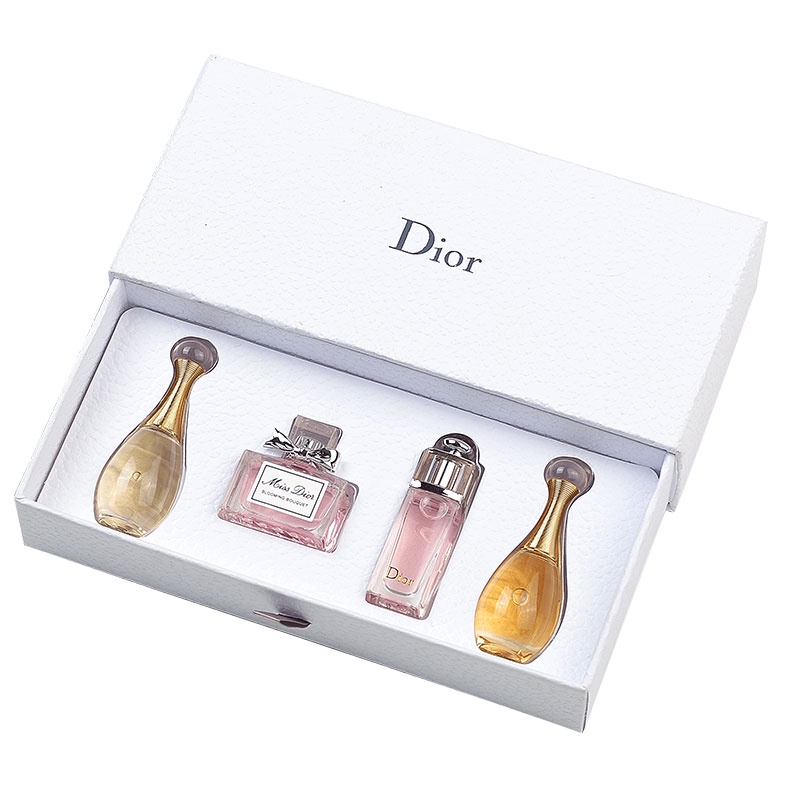 Dior 4 in 1 Authentic 5ml Miniature Gift Set (White Box) น้ำหอมสำหรับผู้หญิง - fashion_cm - ThaiPick