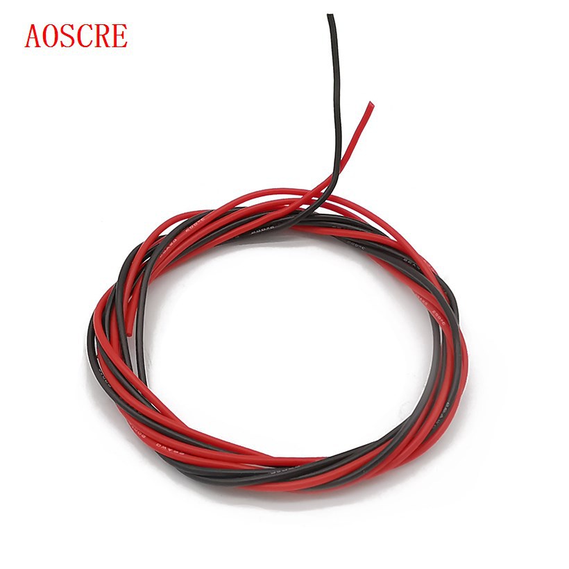 12AWG 14AWG 16AWG 18AWG 20AWG 22AWG 24AWG 26AWG 28AWG 30AWG สายเคเบิ้ลเจลซิลิโคนกันความร้อน 1 ...
