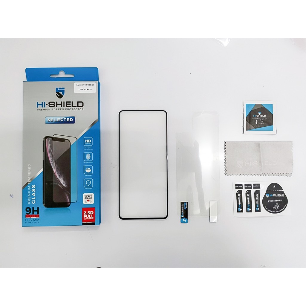 ส่งฟรีฟิล์มกระจก A22 HI-SHIELD Selected ฟิล์มกระจก Samsungทุกรุ่น Full Coverage 2.5D ...