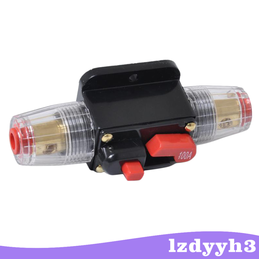 Youthtrip 100amp In - Line Dc Circuit Breaker พลังงานแสงอาทิตย์ / เสียง / รถยนต์ / วิดีโอ 12v ...
