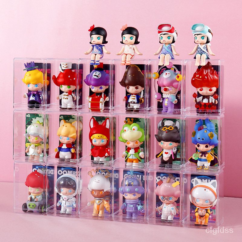 Blind Box Organizer Dustproof Case Display Stand Cabinet Bubble ...